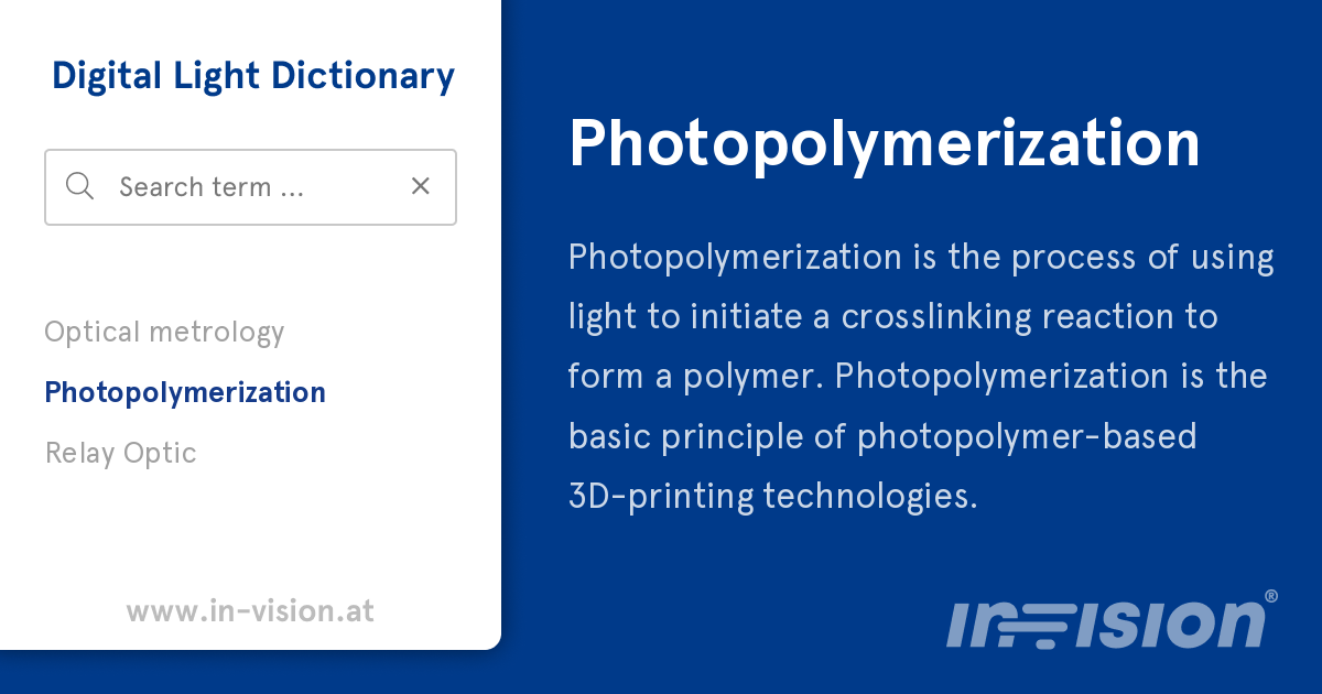 Explaining Photopolymerization