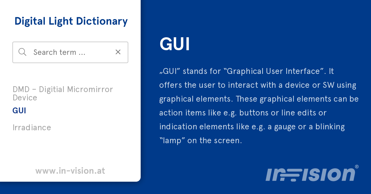 GUI explained